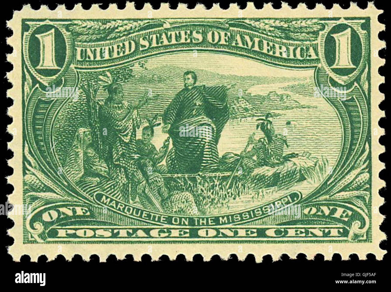 The Trans Miss 1898 1c stamp was issued as part of the Trans ...