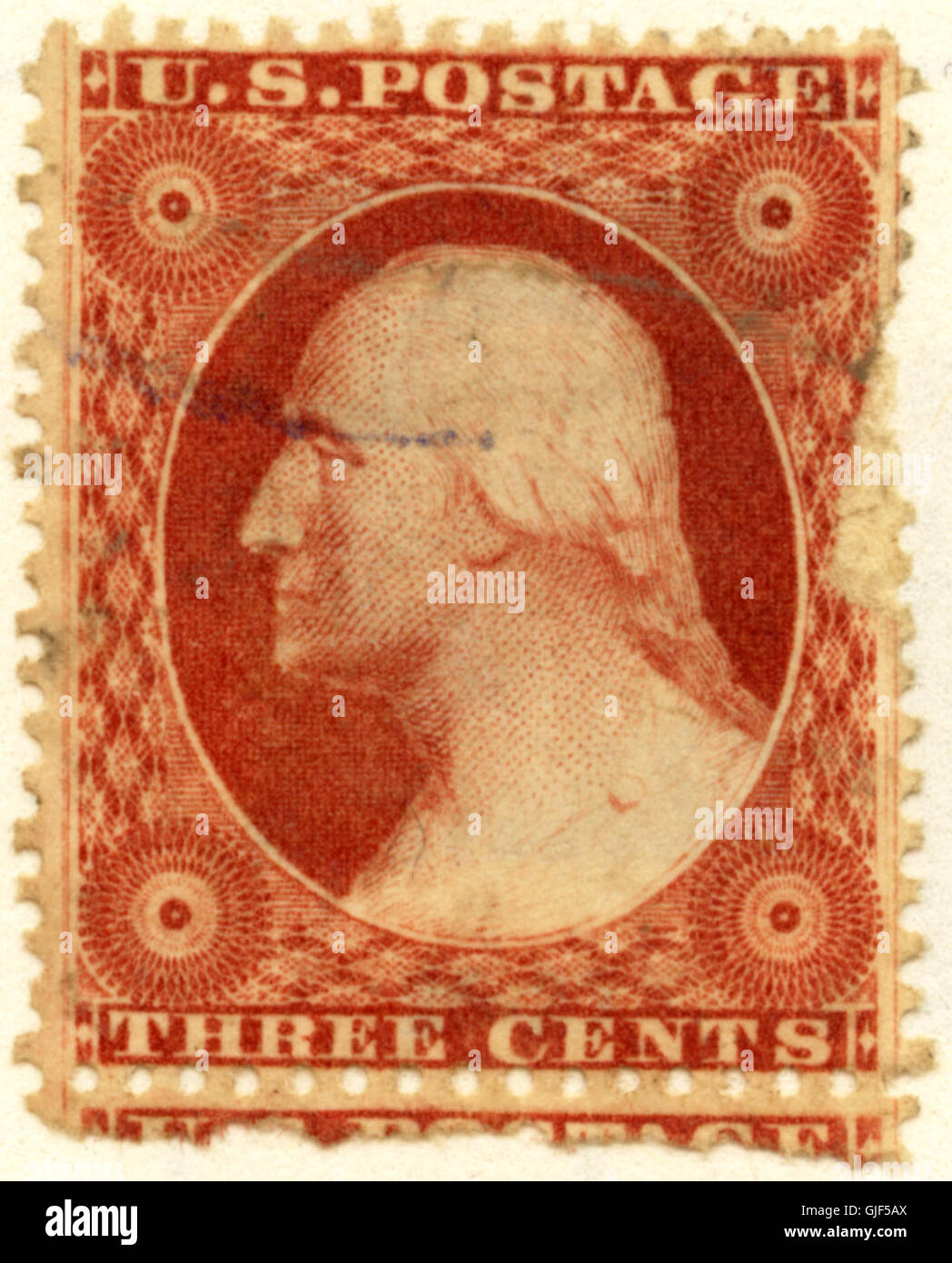 1857 stamp hi-res stock photography and images - Alamy
