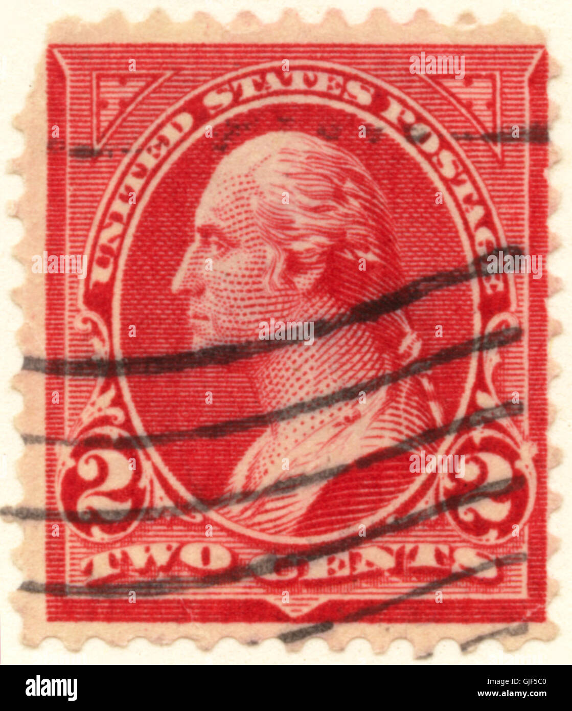Us postage stamp washington hi-res stock photography and images - Alamy