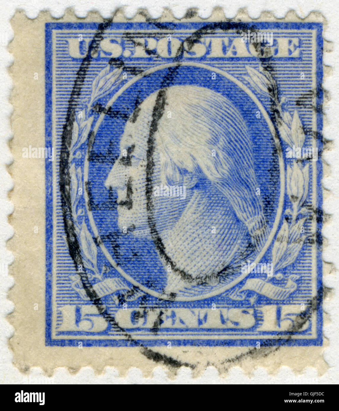 Us postage stamp washington hi-res stock photography and images - Alamy