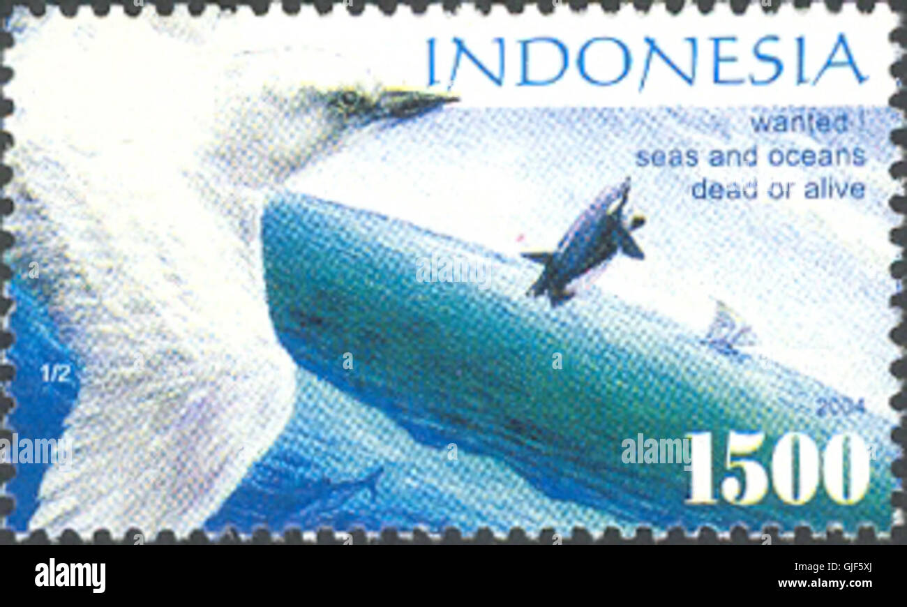 The Indonesia 065-04 stamp, issued in the mid-20th century ...