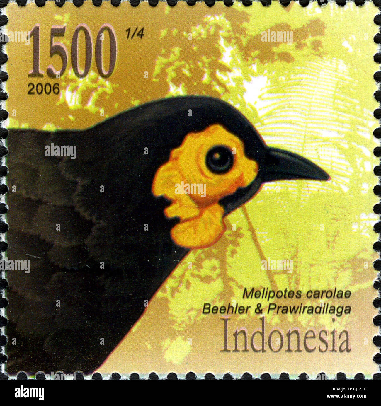 The Indonesia 066-06 stamp is part of a series issued to commemorate ...