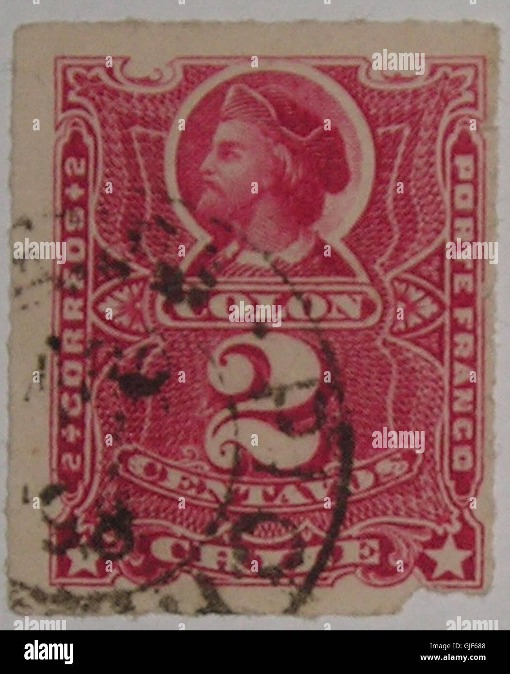 Postage stamp chile hi-res stock photography and images - Alamy