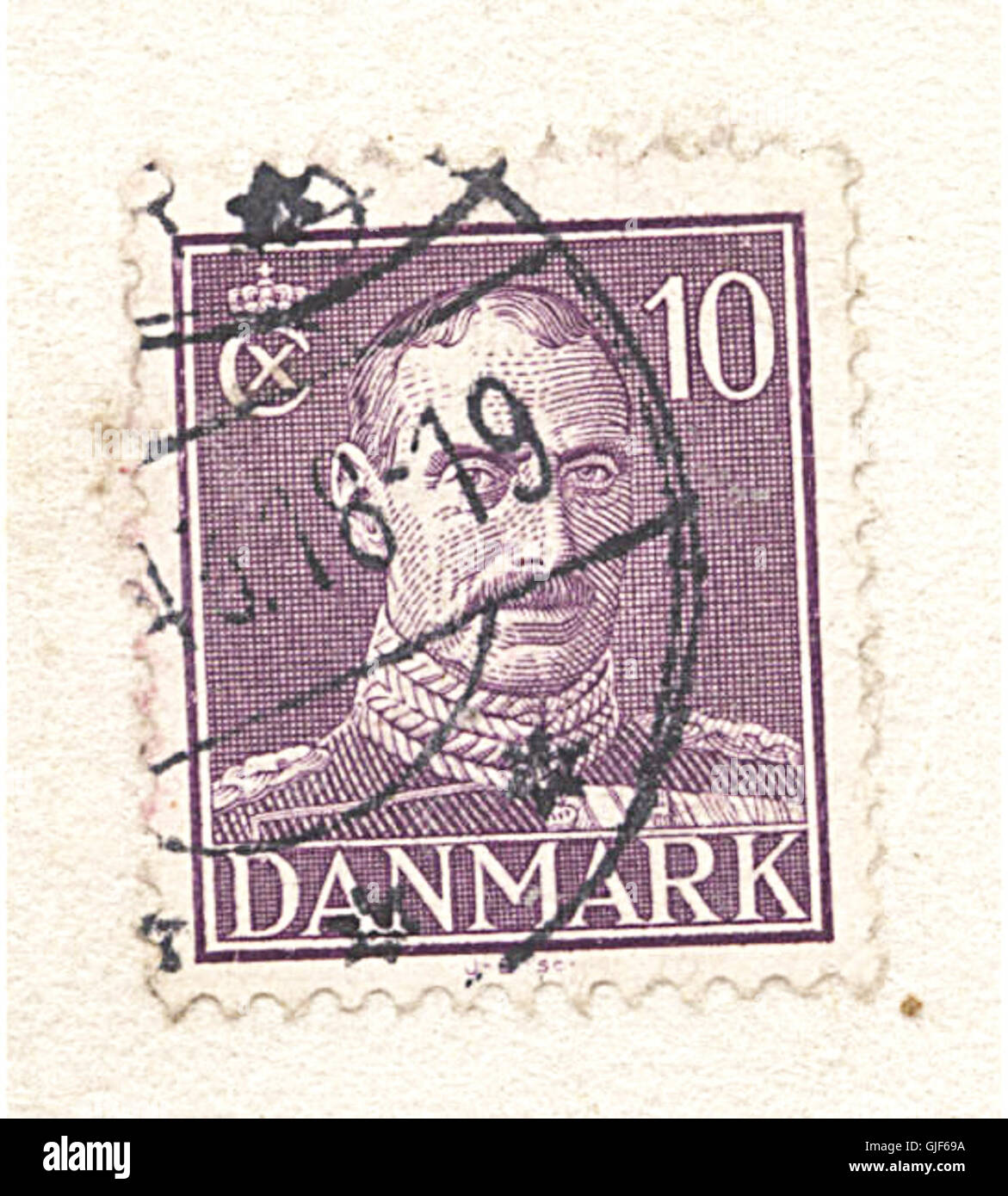 Denmark's first stamp, also known as the 'Posthorn' issue, was released ...