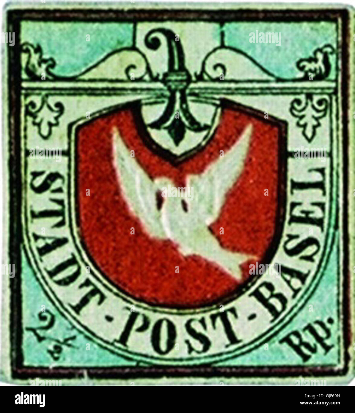 Postage stamp stamps switzerland hi-res stock photography and images ...