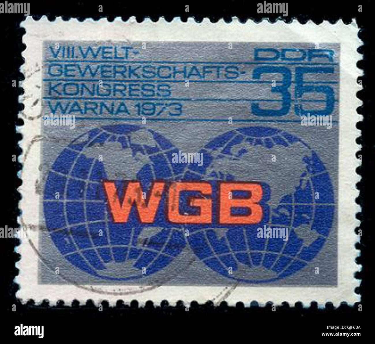 Briefmarke ddr hi-res stock photography and images - Alamy