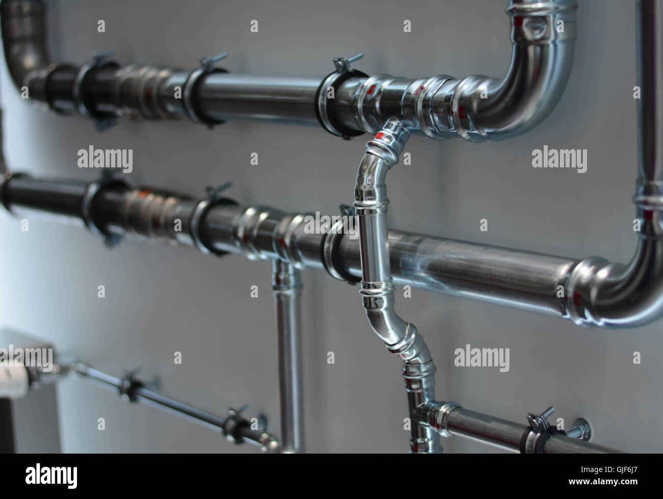 Plumbing pipes abstract hi-res stock photography and images - Alamy