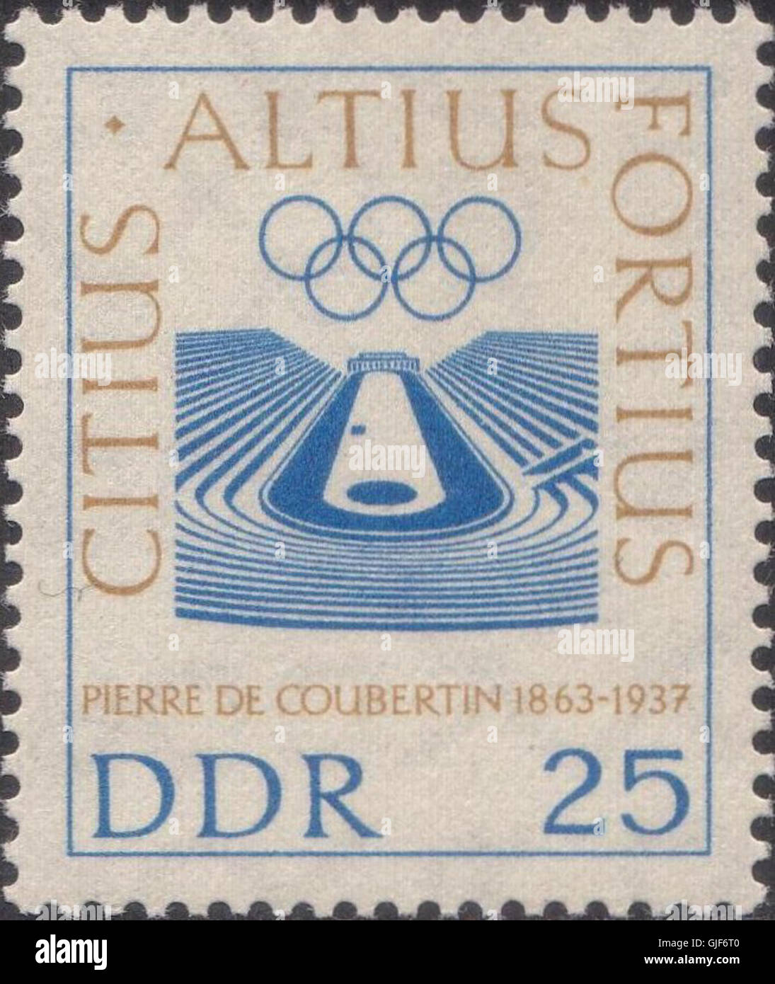 The DDR 1963 Michel 940 stamp was issued to commemorate important ...