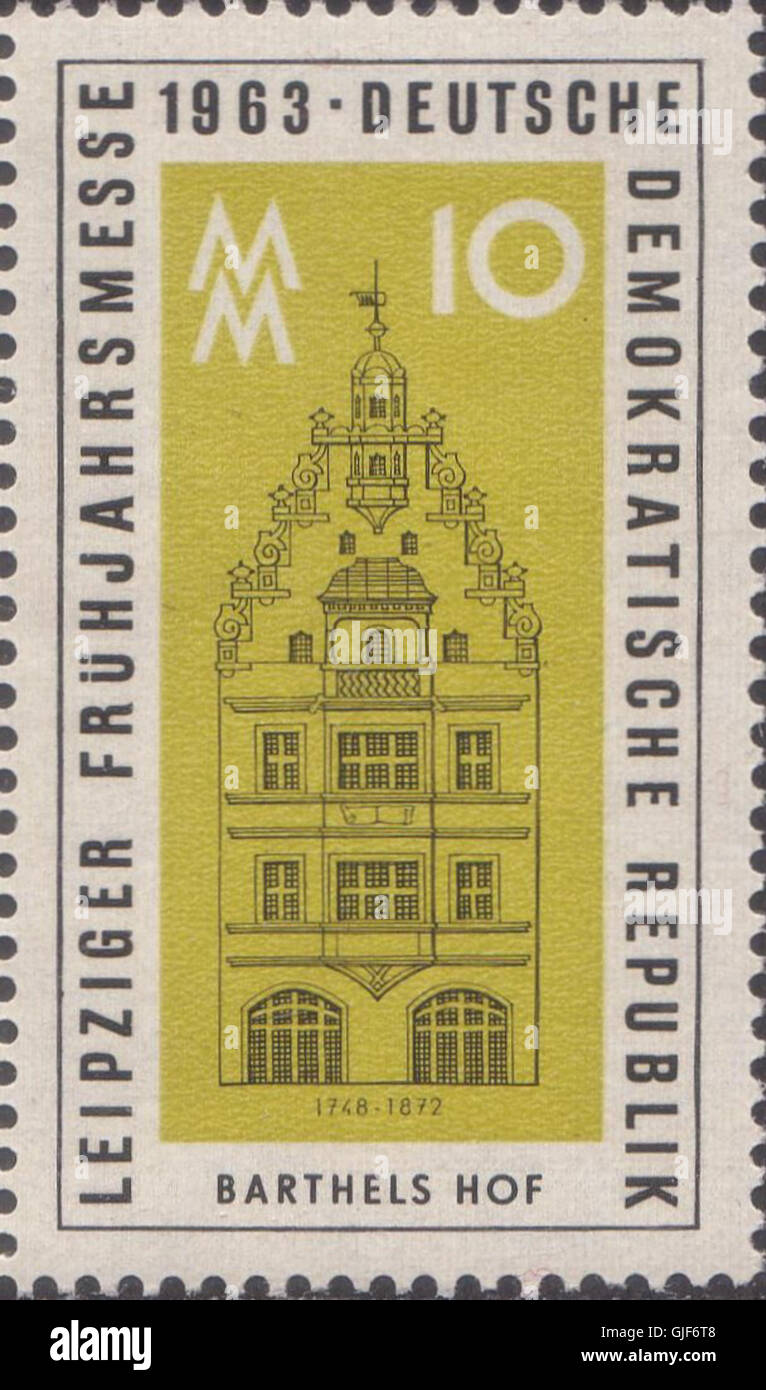 This 1963 stamp from the former German Democratic Republic (DDR ...