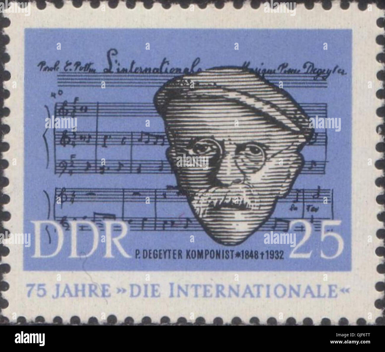 The DDR 1963 Michel 967 stamp is part of East Germany’s postal series ...