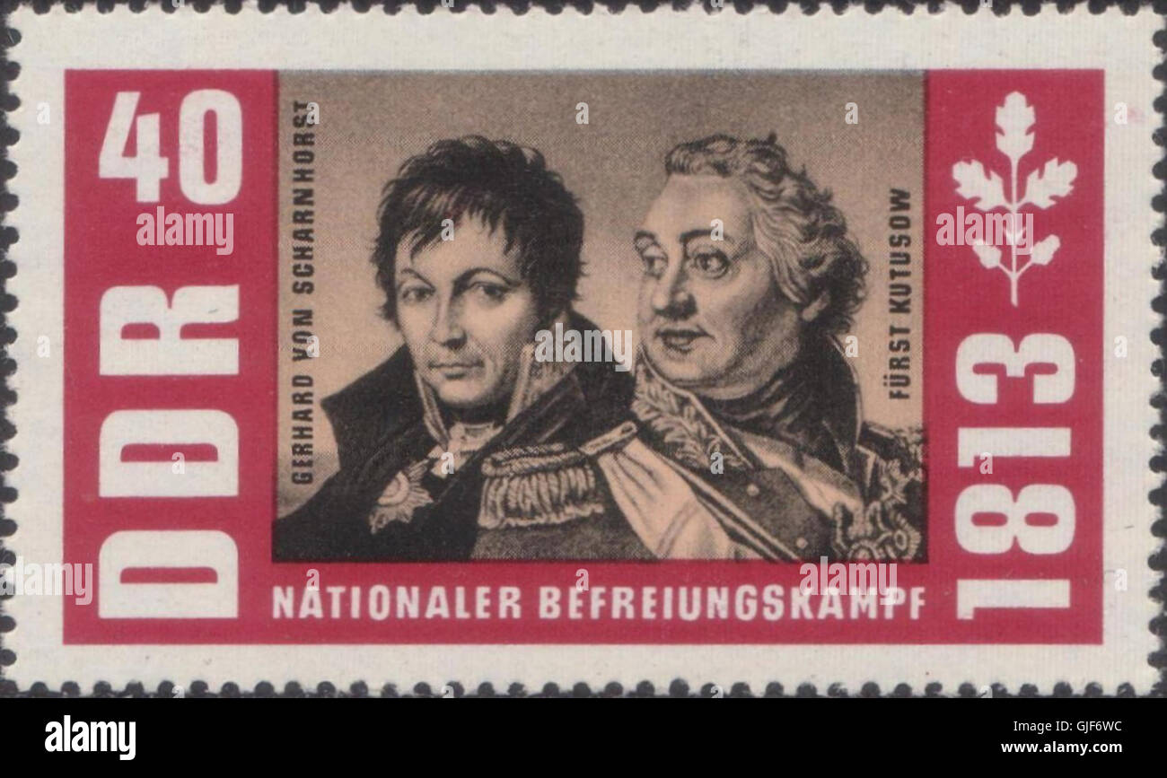 DDR 1963 Michel 992 Stock Photo - Alamy