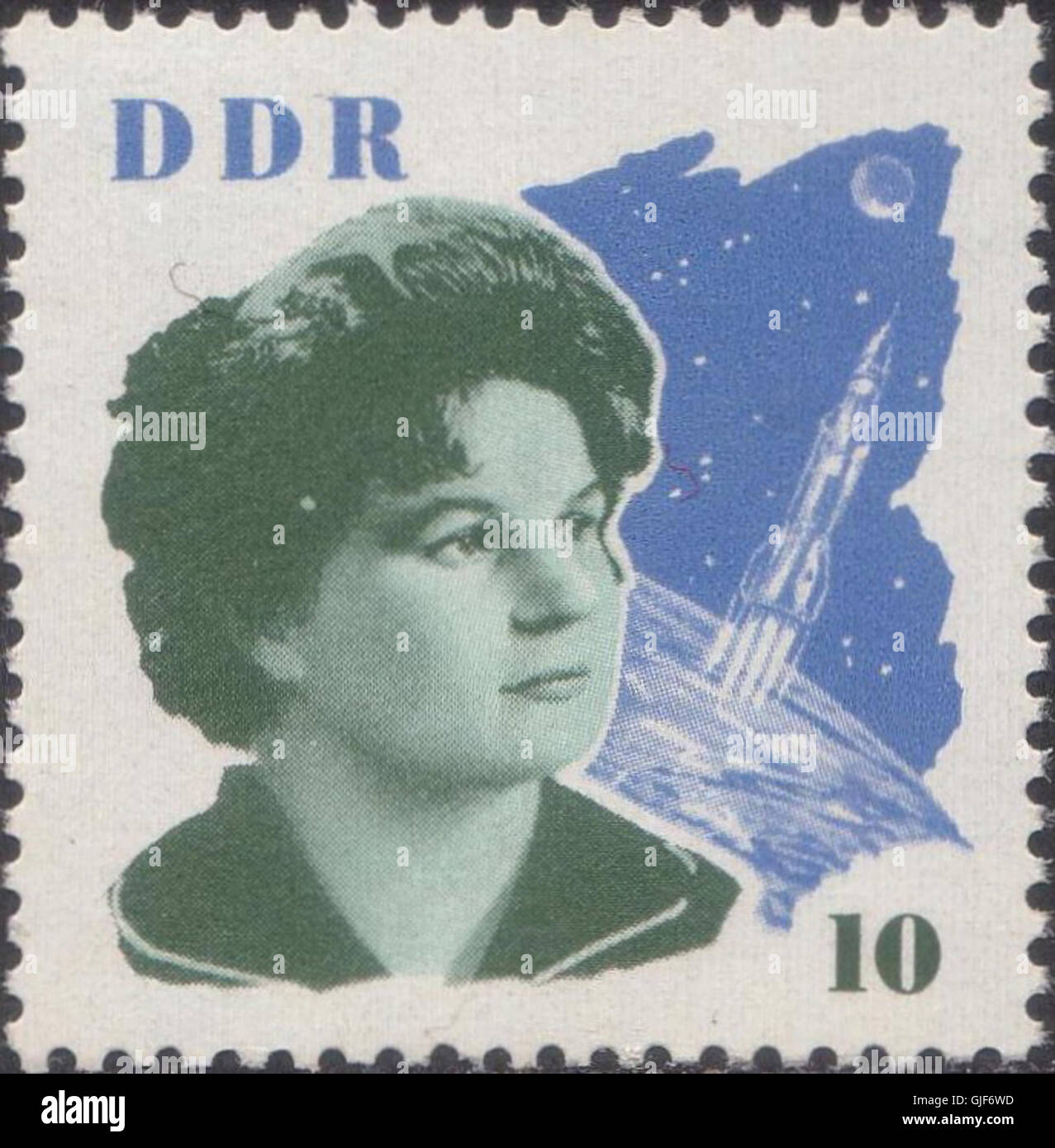 The DDR 1963 Michel 993 stamp, part of East Germany's postal series ...