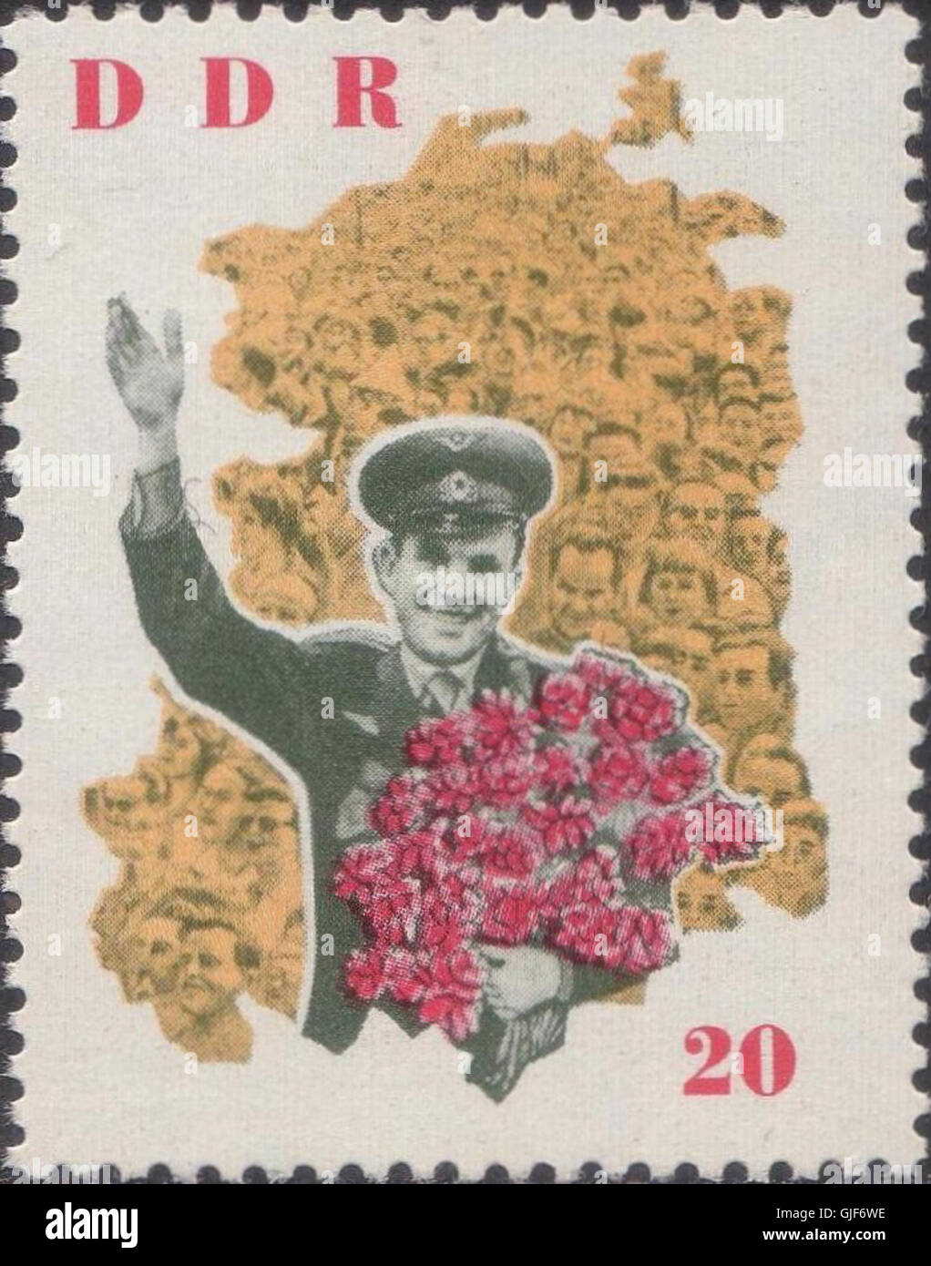 The DDR 1963 Michel 994 stamp was issued by East Germany as part of a ...