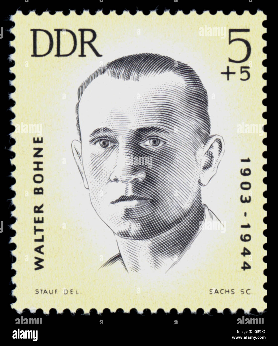 The 1963 DDR MiNr 0958 stamp is part of East Germany's commemorative ...