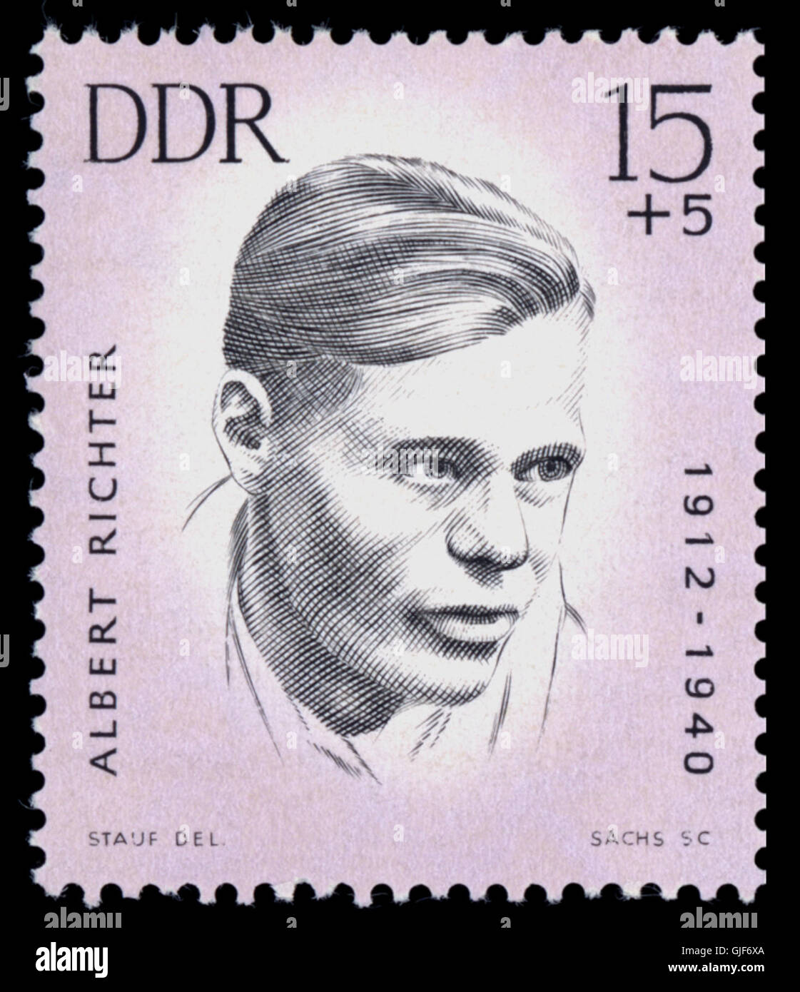 Stamps of Germany (DDR) 1963, MiNr 0960 Stock Photo - Alamy