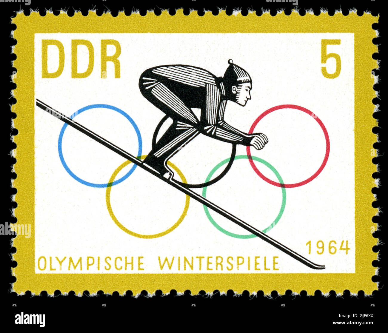 The 1963 DDR MiNr 1000 stamp commemorates a notable event in East ...
