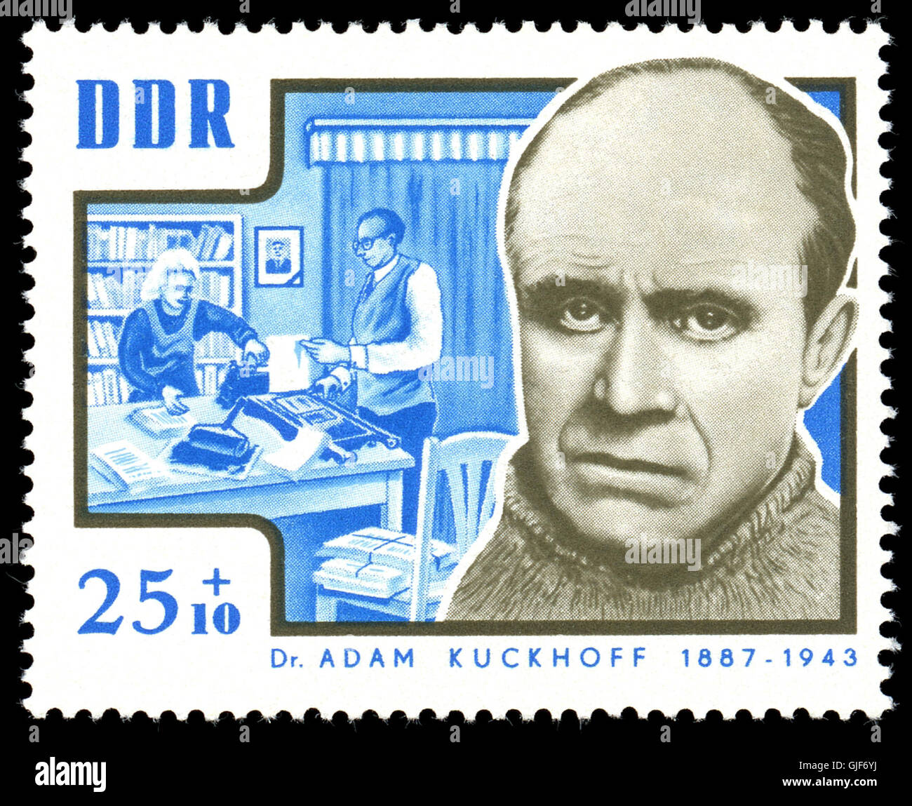 Stamps of Germany (DDR) 1964, MiNr 1018 Stock Photo - Alamy