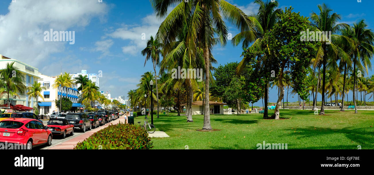 Ocean Drive, Miami, Florida, USA Stock Photo - Alamy