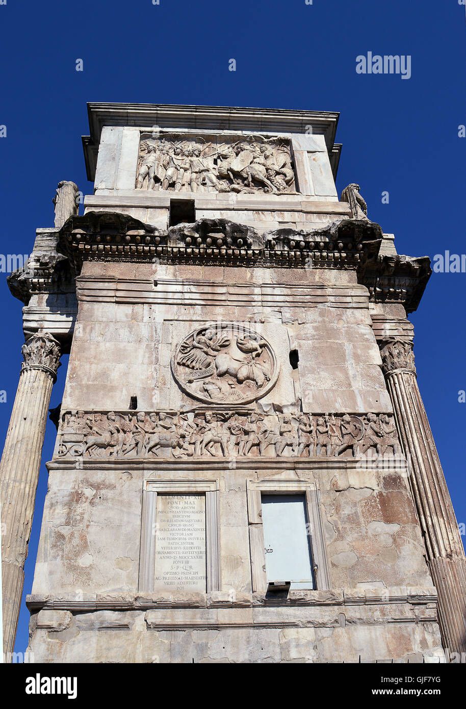 Called Arch of Constantine to commemorate his victory over Maxentius in ...