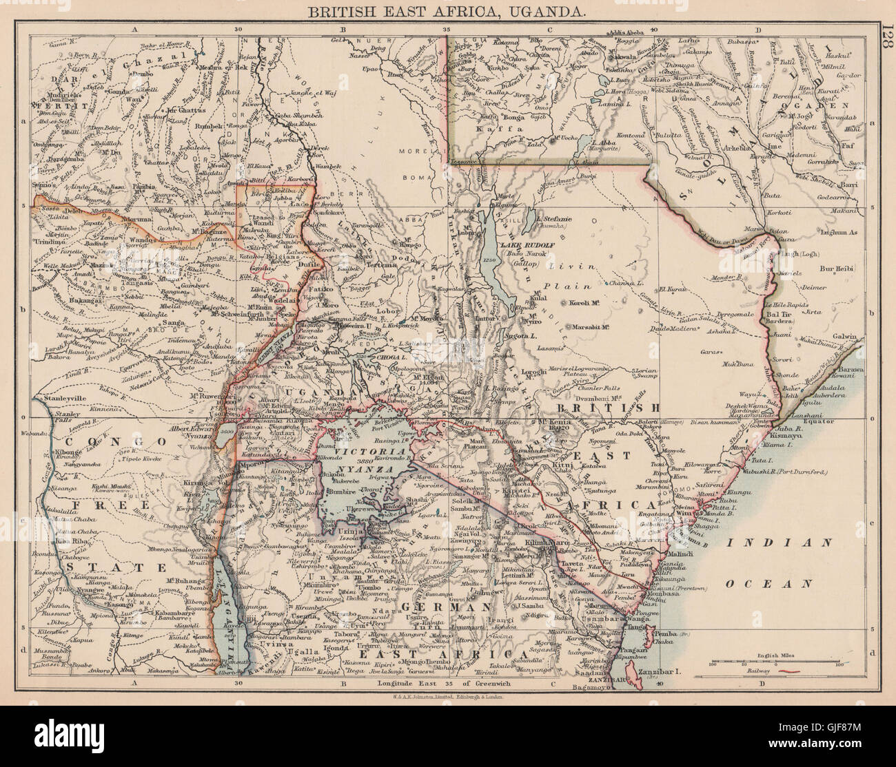 Rwanda map hi-res stock photography and images - Alamy