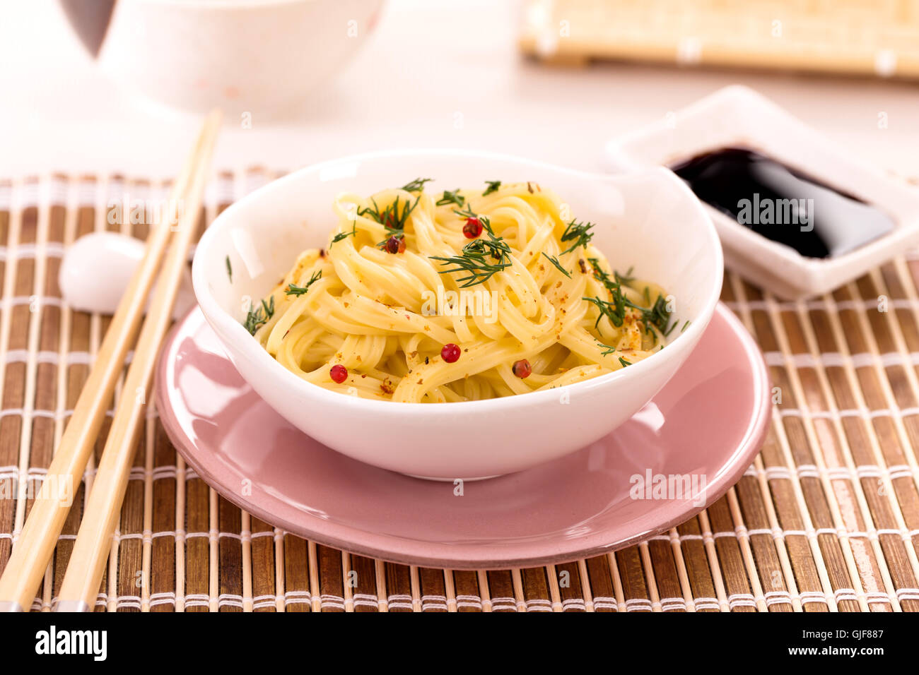 Chinese food dinner table hi-res stock photography and images - Alamy