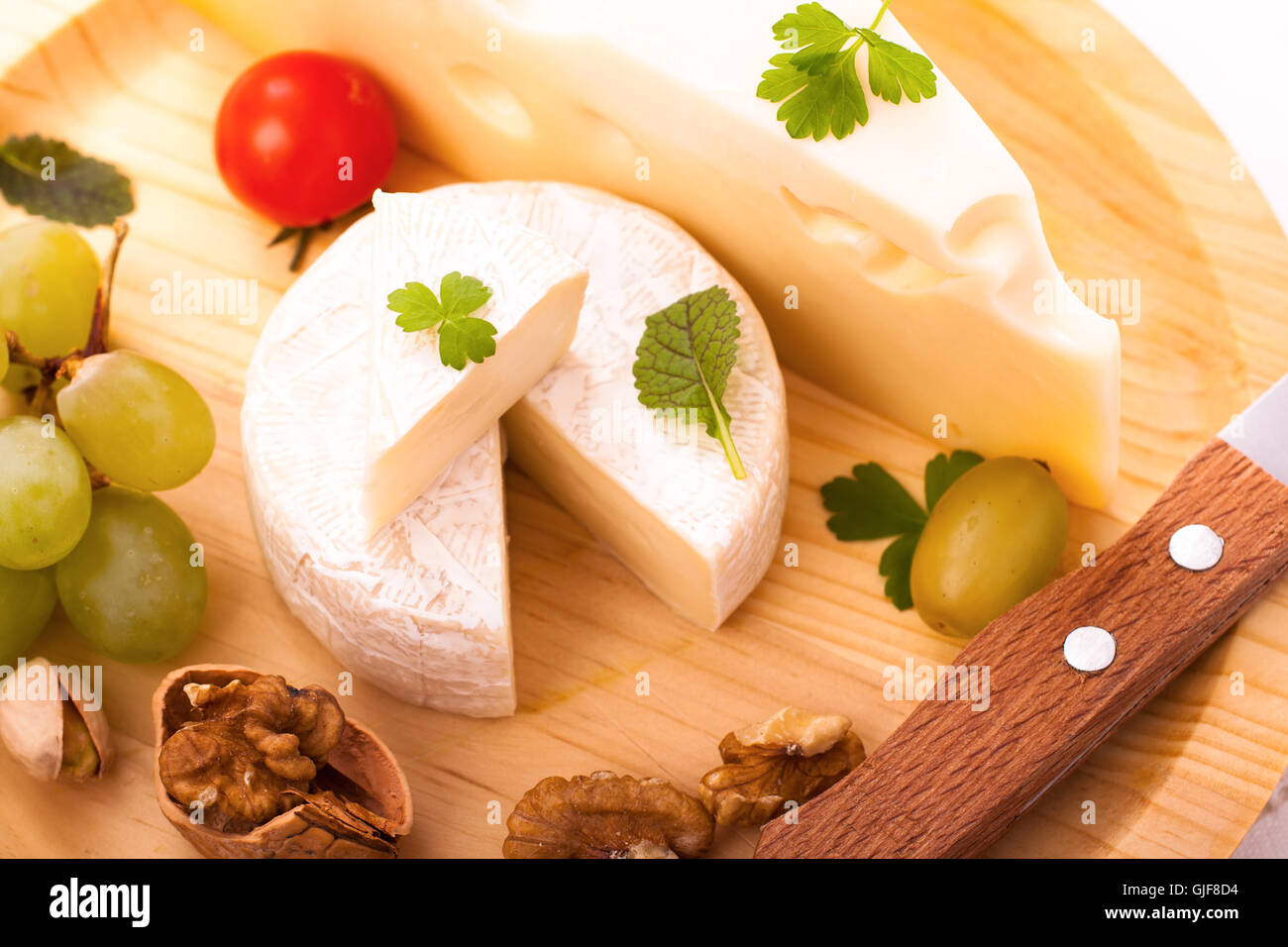 Brie cheese rind hi-res stock photography and images - Alamy
