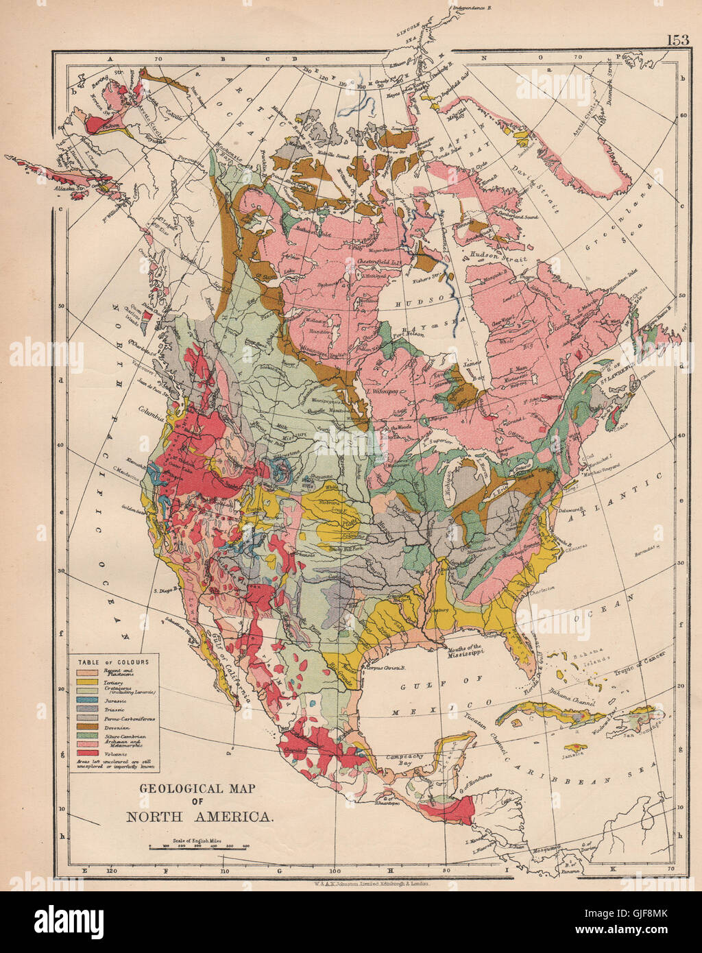 Cretaceous map america hi-res stock photography and images - Alamy