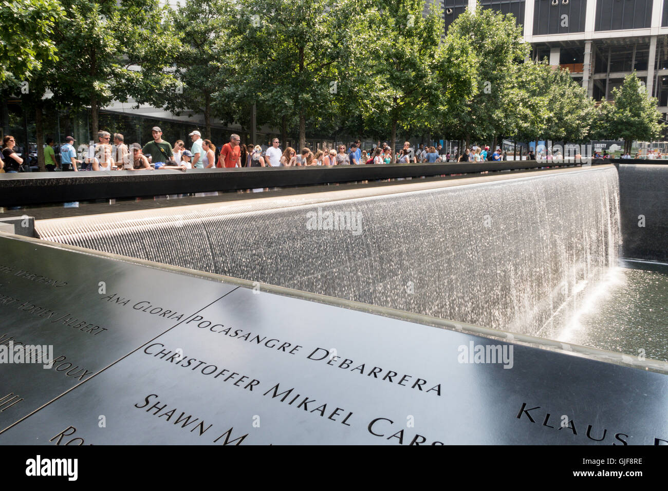 WTC Footprint Memorial Pools "Reflecting Absence" at the The National ...