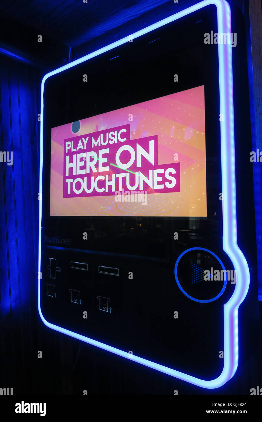 Modern jukebox hi-res stock photography and images - Alamy