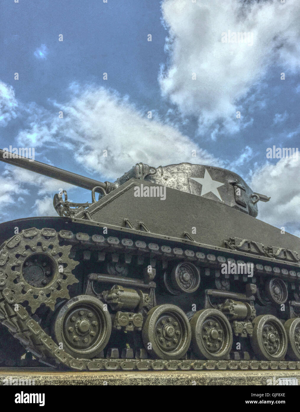 Historical WWII Tank, USA Stock Photo - Alamy