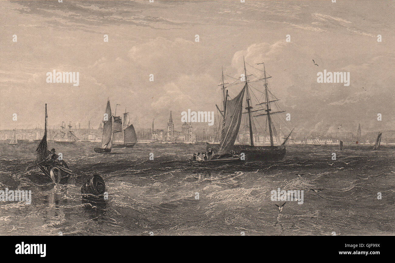 Liverpool city 19th century hi-res stock photography and images - Alamy