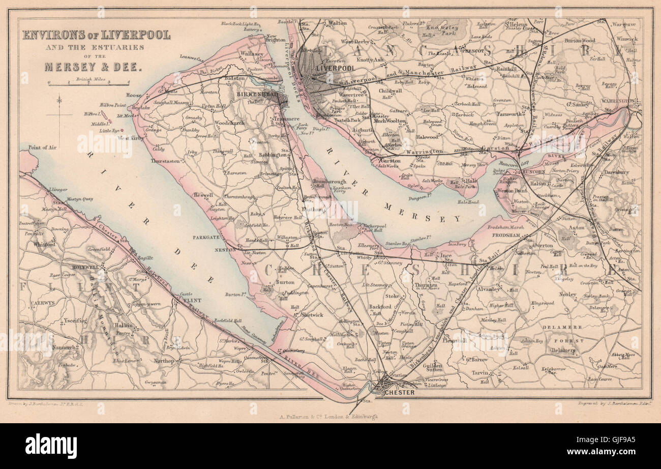 Birkenhead map hi-res stock photography and images - Alamy