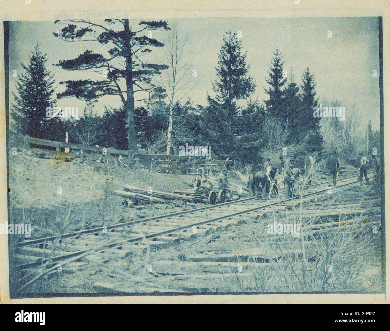 Victorian railway construction hi-res stock photography and images - Alamy