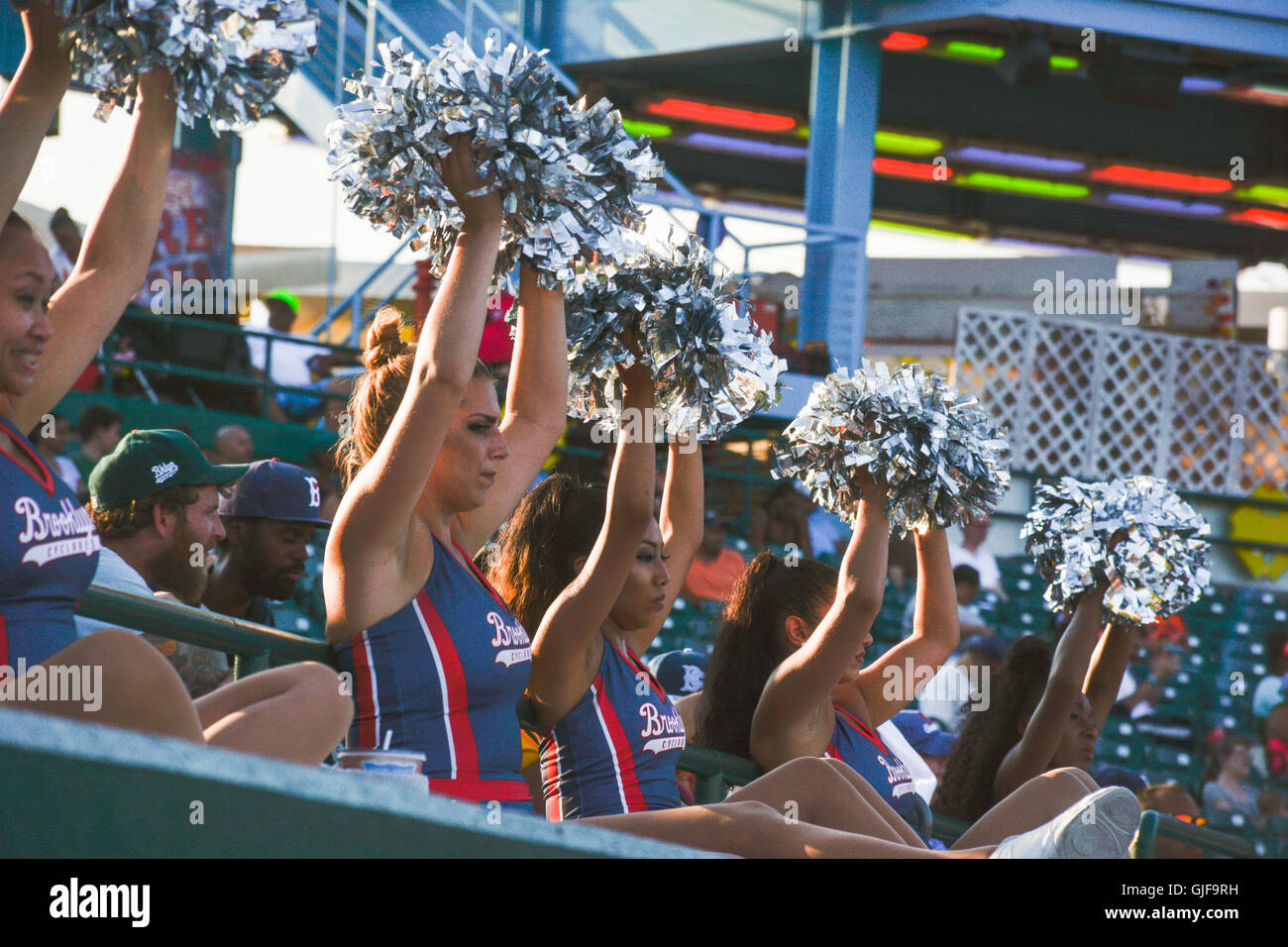 Brooklyn, United States. 14th Aug, 2016. Brooklyn Cyclones Beach Bums ...