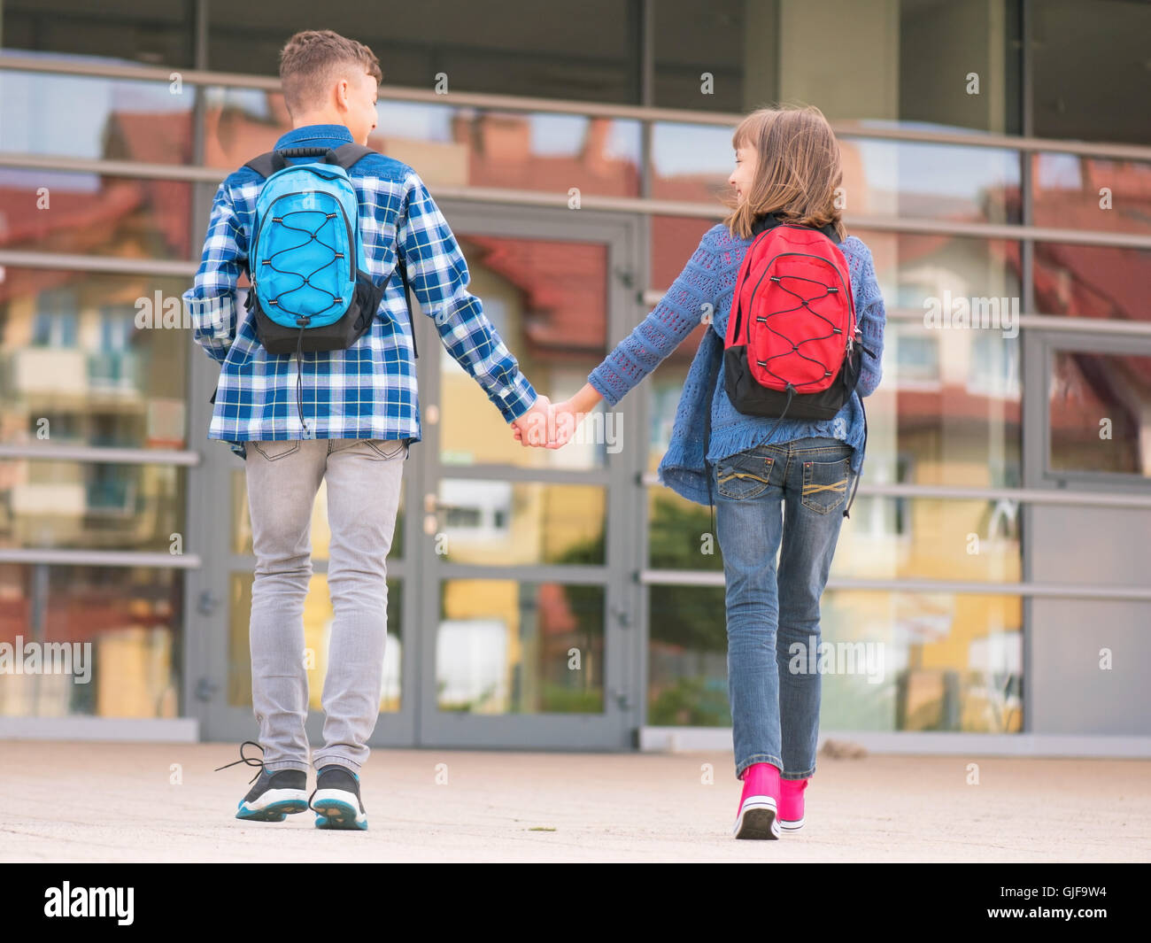 Children back to school Stock Photo - Alamy
