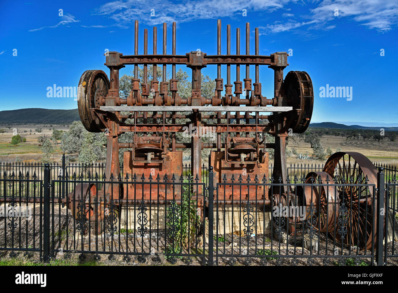 A Stamper Battery on the southern outskirts of Bingara stands on the ...