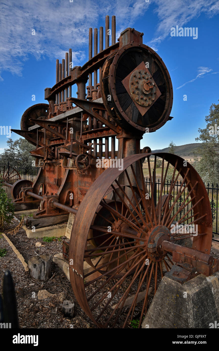 A Stamper Battery on the southern outskirts of Bingara stands on the ...