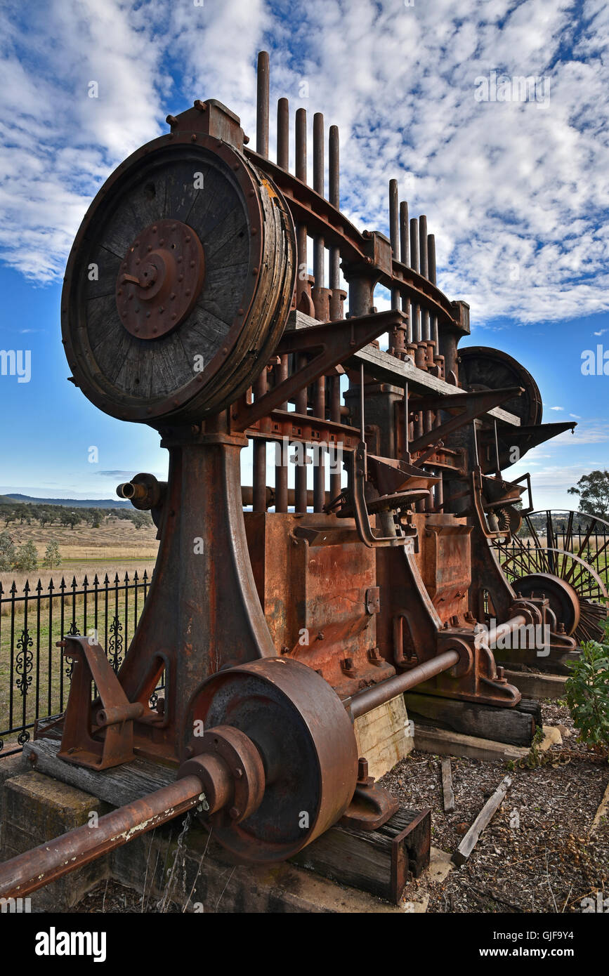 A Stamper Battery on the southern outskirts of Bingara stands on the ...
