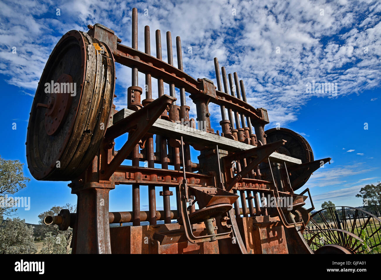 A Stamper Battery on the southern outskirts of Bingara stands on the ...