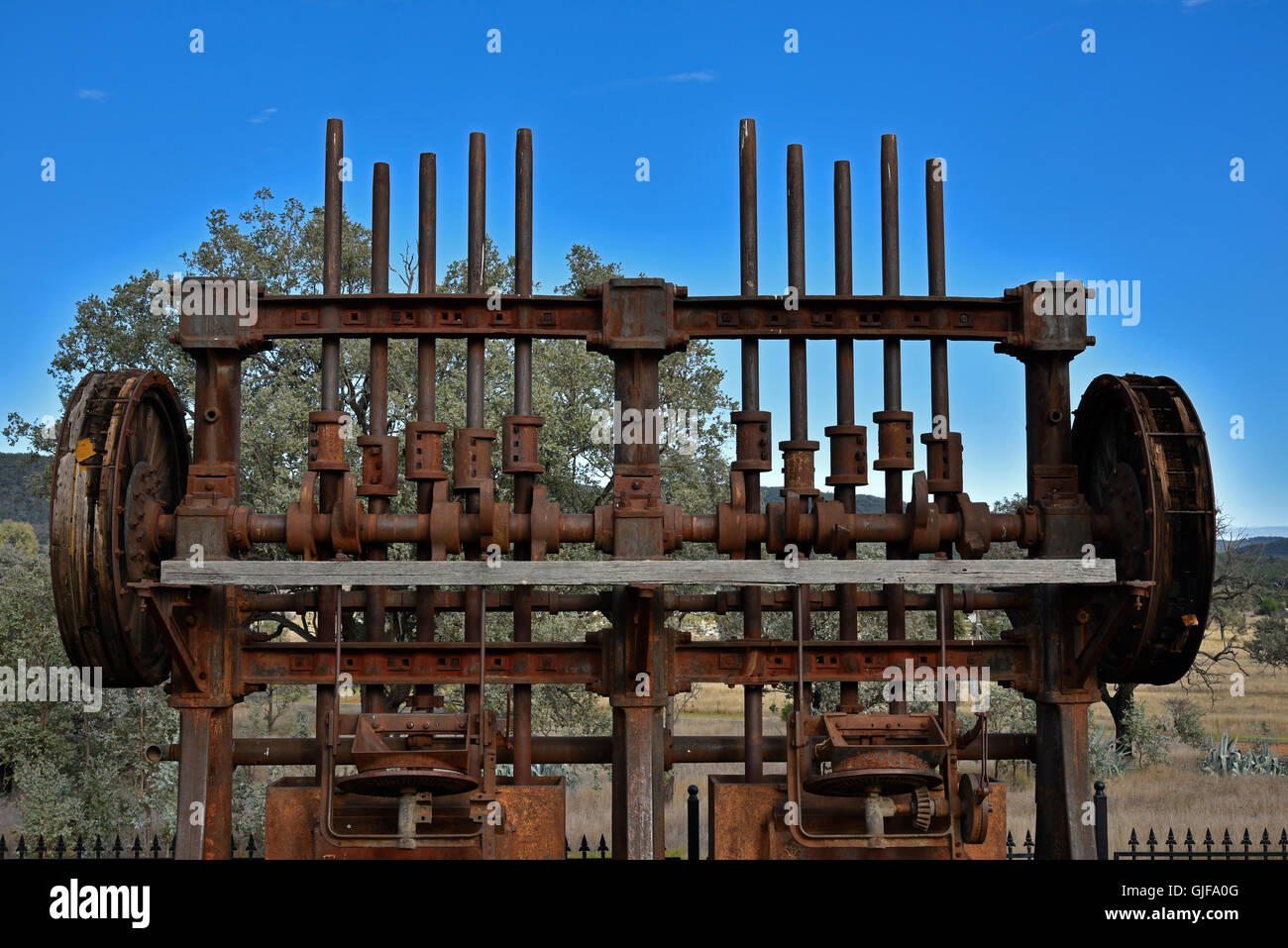 A Stamper Battery on the southern outskirts of Bingara stands on the ...