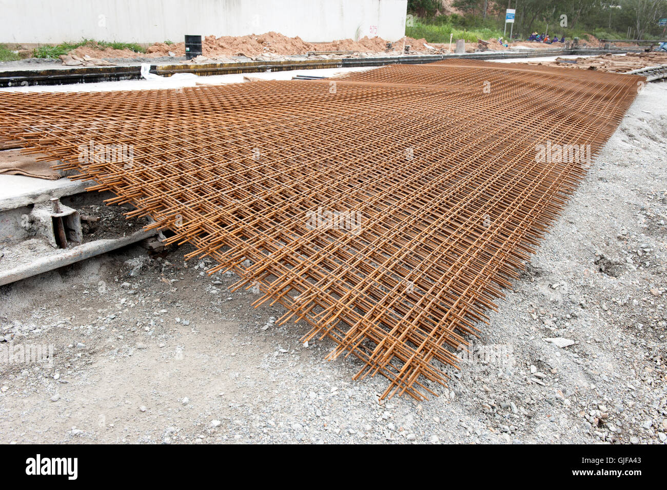 Steel reinforcement cage hi-res stock photography and images - Alamy