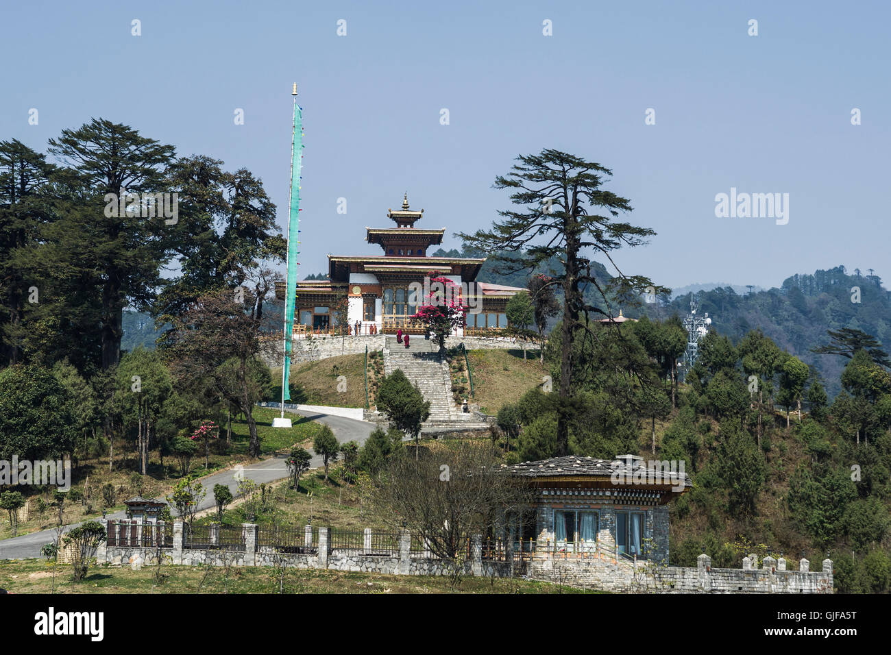Druk Wangyal Lhakhang, Punakha, Bhutan Stock Photo - Alamy