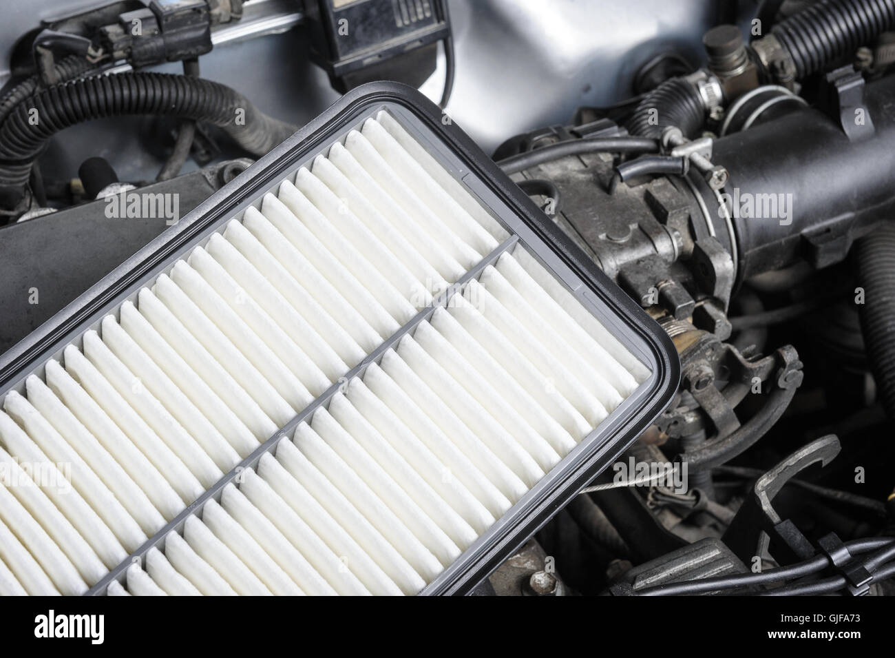 new air filter for car, auto spare part Stock Photo - Alamy