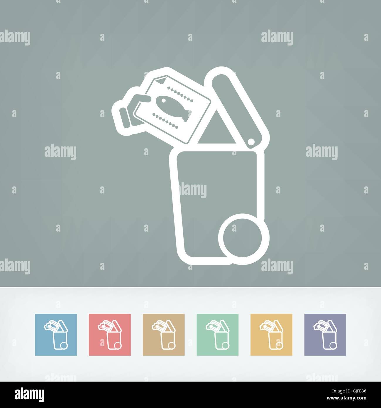 Separate waste collection icon Stock Vector Image & Art - Alamy