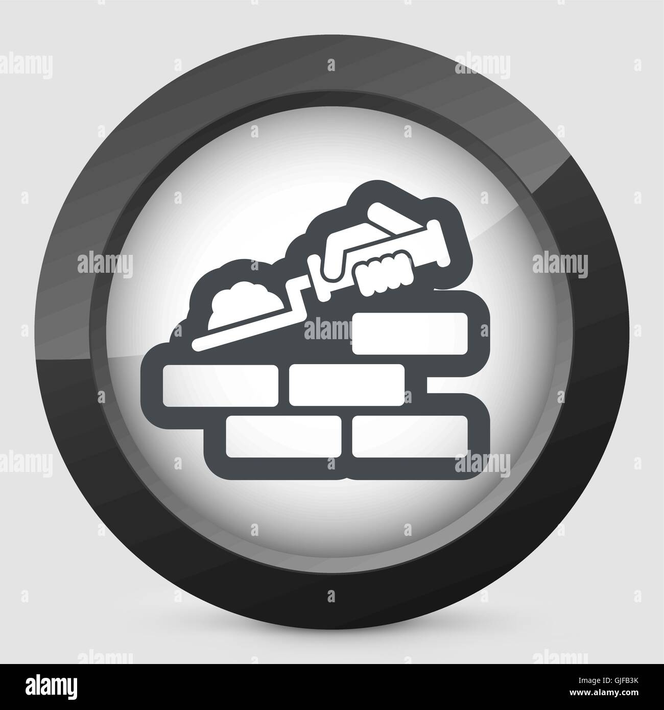 Masonry structure building Stock Vector Images - Alamy