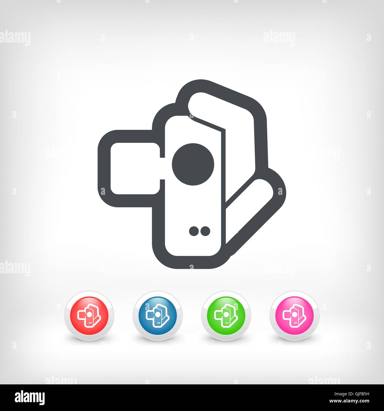 Reportage video Stock Vector Images - Alamy