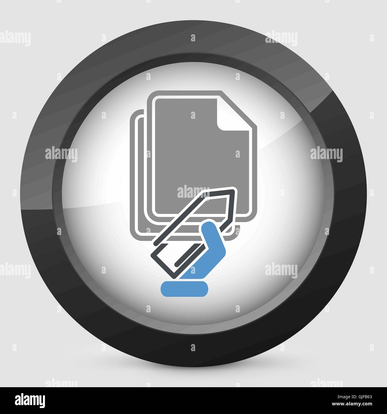 Paper clip icon Stock Vector Image & Art - Alamy