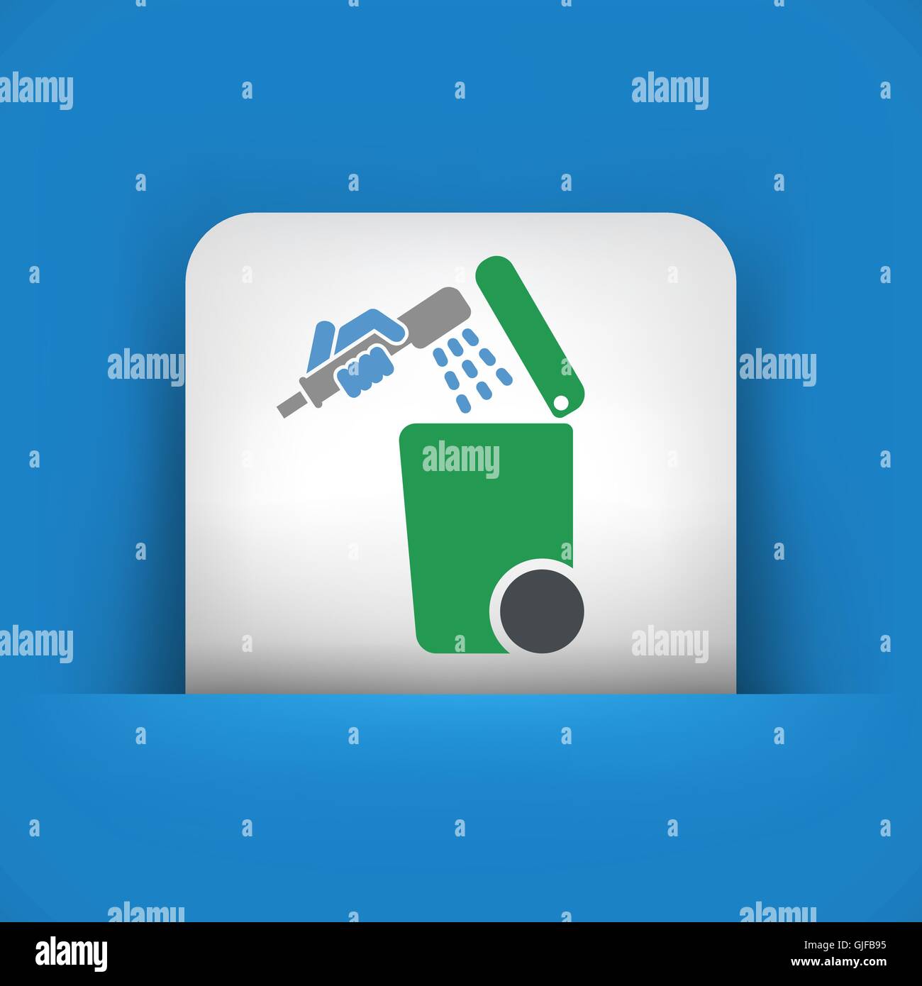 Separate waste collection icon Stock Vector Image & Art - Alamy