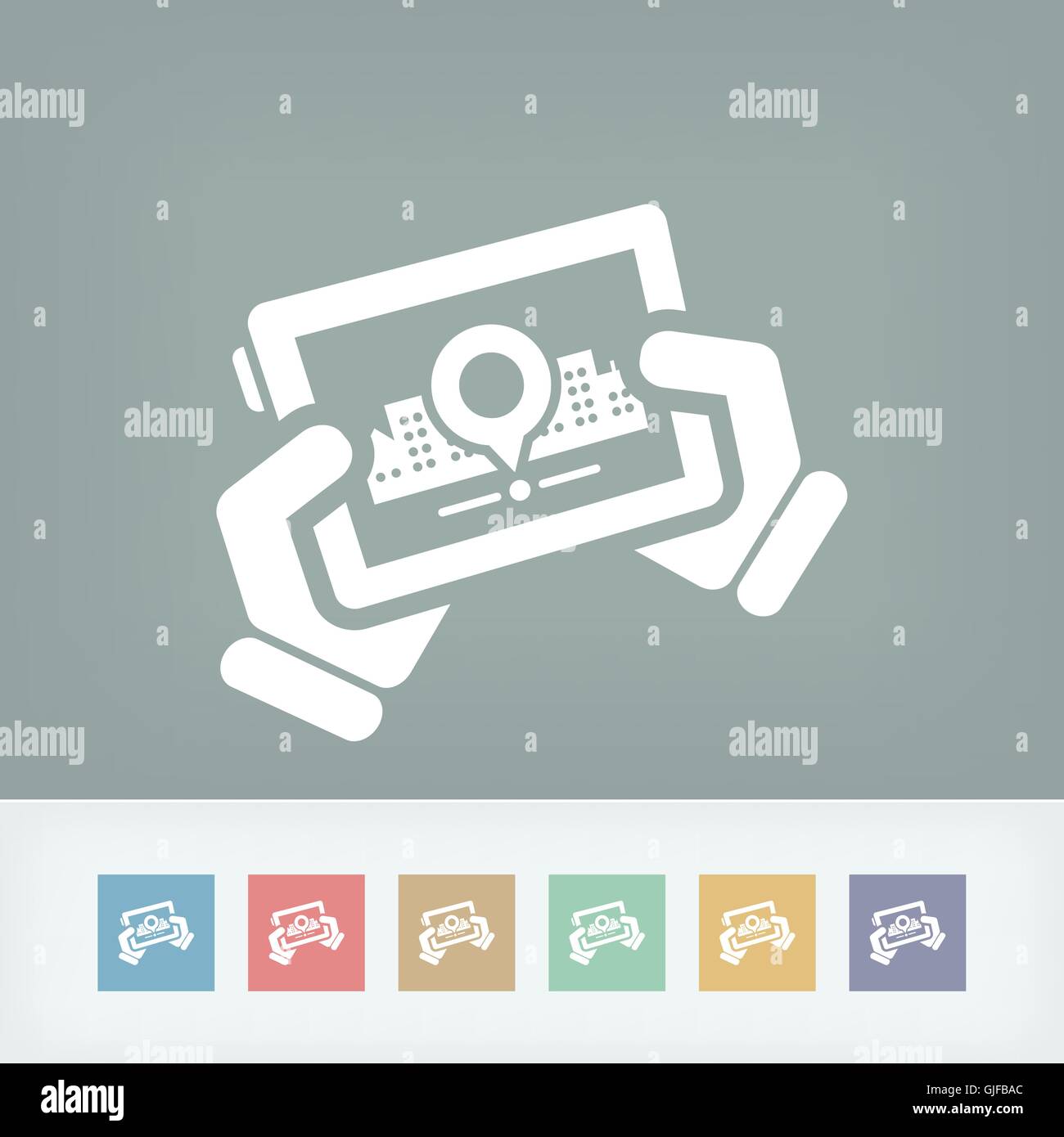 City map icon Stock Vector Image & Art - Alamy
