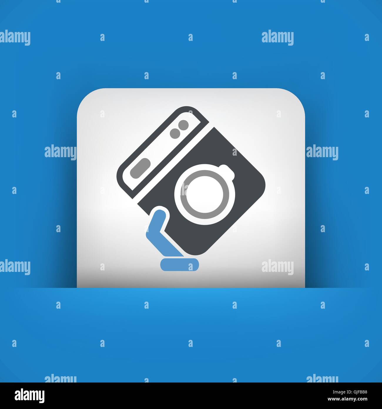 Flat icon symbol hi-res stock photography and images - Alamy